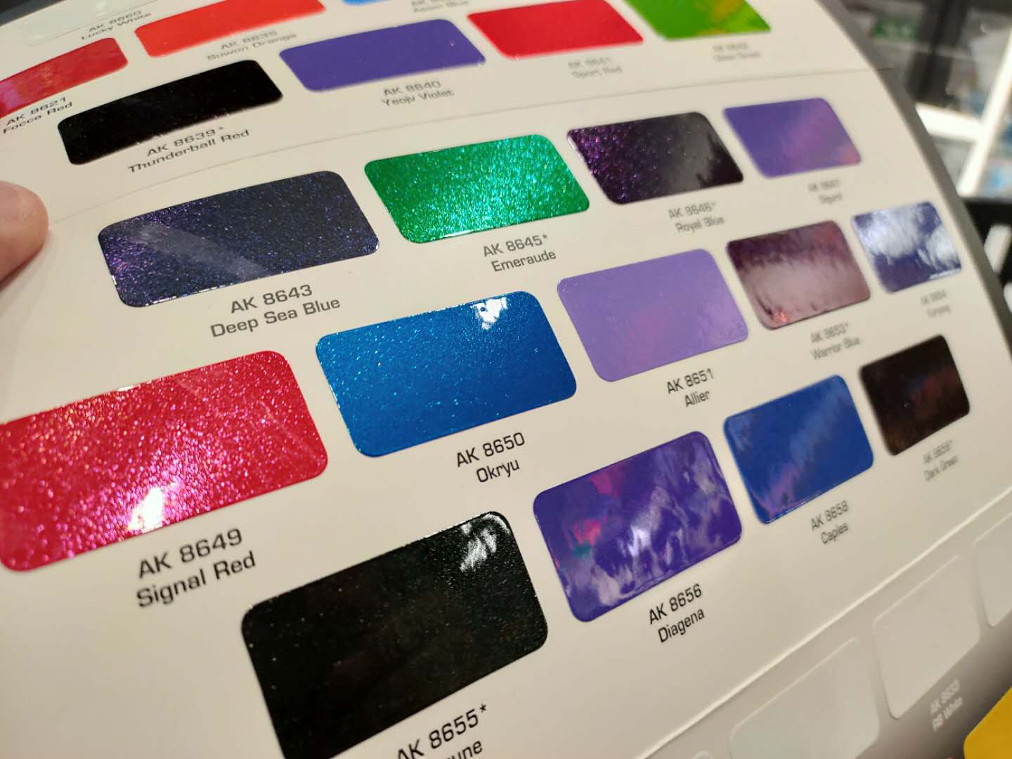 Aikka LUCKY CRYSTAL COLOUR CARD